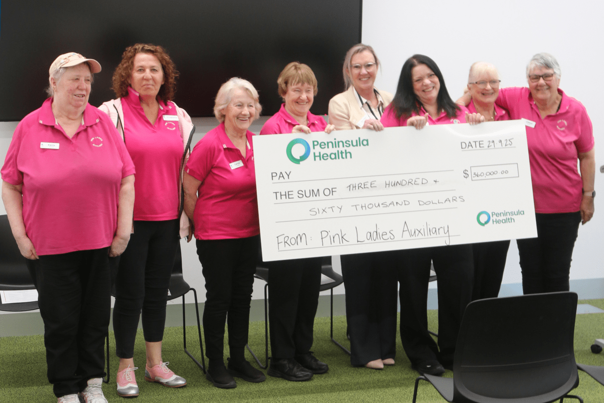 Pink Ladies raise $360,000 for Frankston Hospital - STPL News